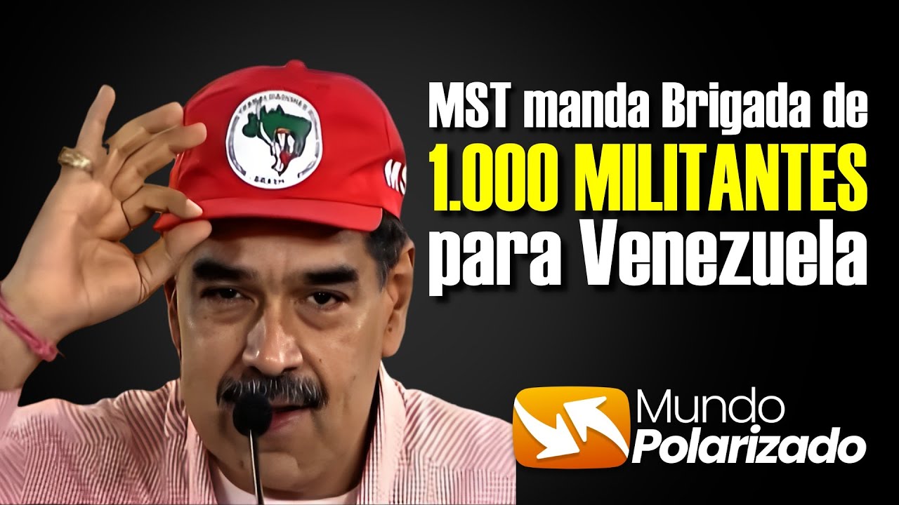 MST manda "BRIGADA" de 1.000 militantes para VENEZUELA - YouTube