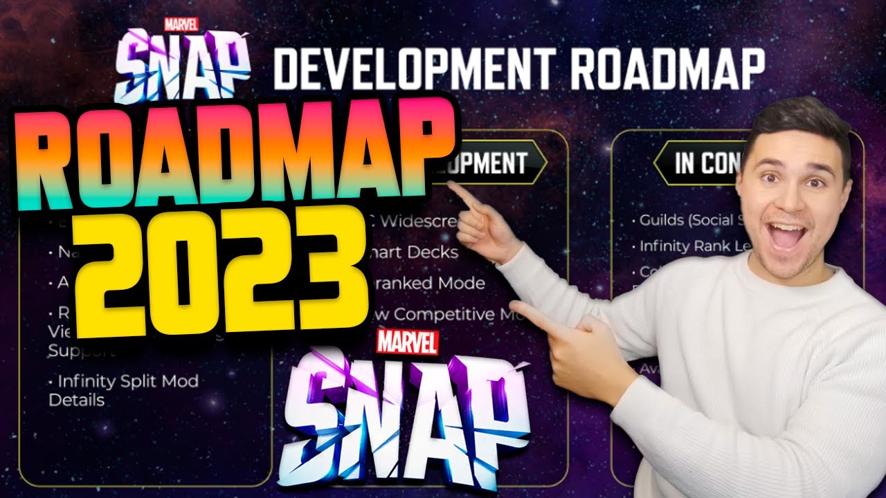 ROADMAP MARVEL SNAP 2023, MODO AMIGOS, UNRANKED Y MAS!! MARVEL SNAP ...