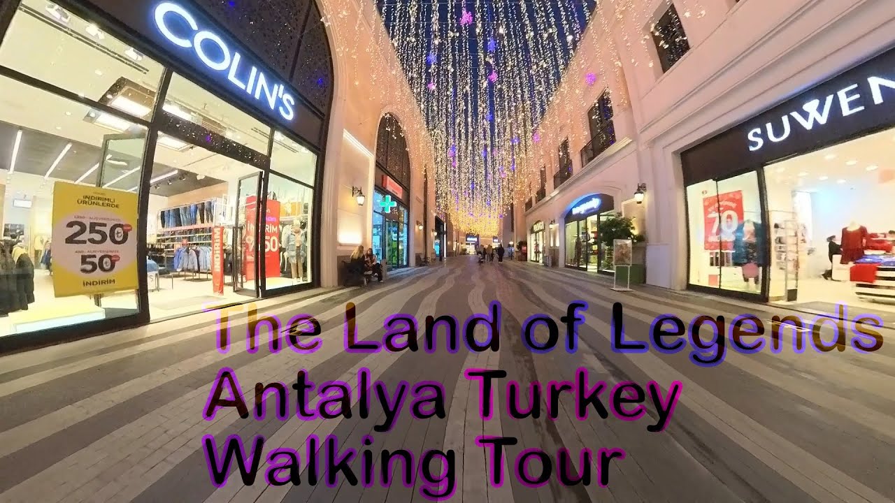 The Land of Legends Antalya Turkey Walking Tour - YouTube