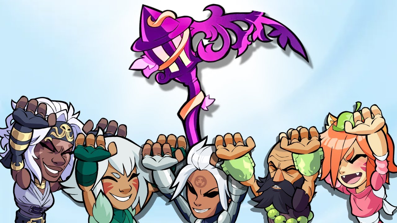 ALL HAIL BRAWLHALLA HARVEST SCYTHE - YouTube