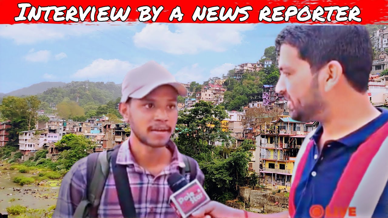Interview By A News Reporter In Himachal Pradesh || Mandi || - YouTube