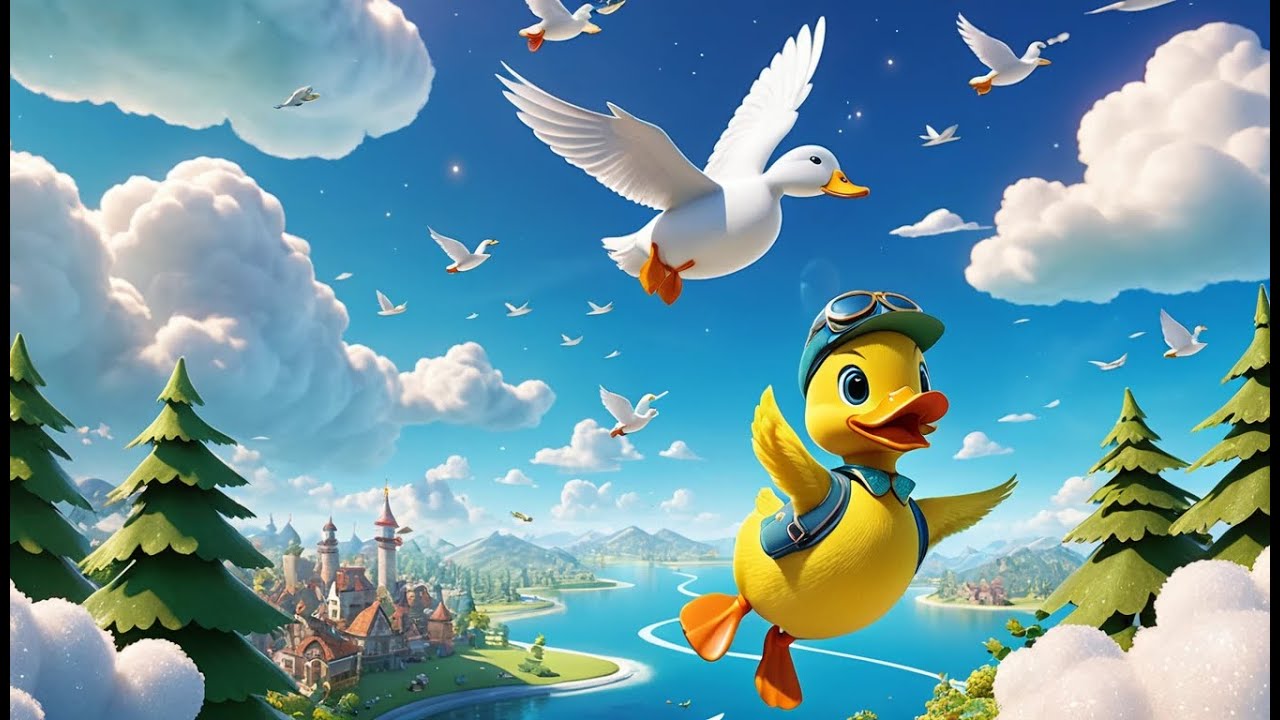 Ducky Flappy Wings Go Flap Flap Flap | Fun Duck Song for Toddlers ...