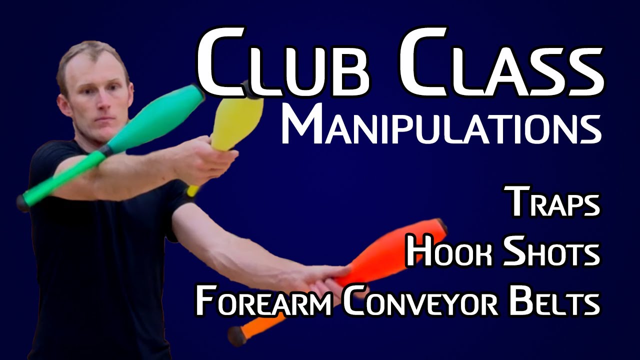 Club Juggling & Manipulation Tutorial - Forearm Conveyor Belts - YouTube