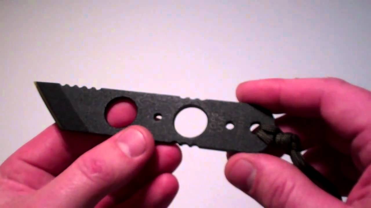 TOPS Knives ALRT XL01 Anywhere Last Resort Tool KNIFE REVIEW - YouTube