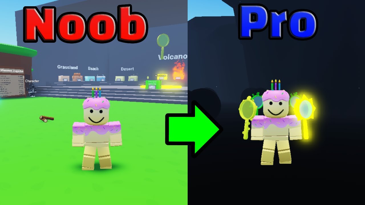 Noob a Pro en Magnifying Simulator - Llegamos al segundo mundo - YouTube