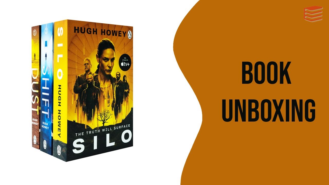Wool Trilogy including Silo, Shift & Dust by Hugh Howey - Book Unboxing ...
