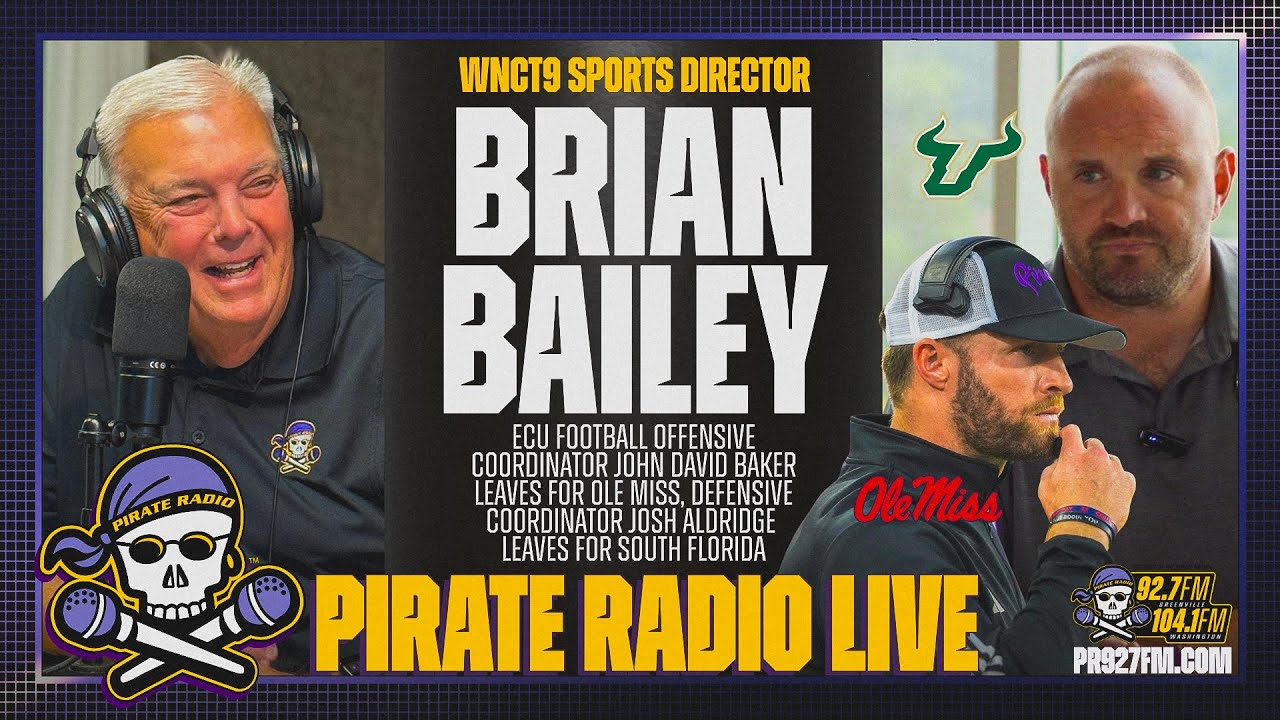 Brian Bailey joins PRL to discuss ECU losing both coordinators and the ...