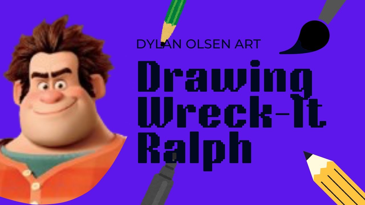 How to Draw Wreck-It Ralph (Disney’s Wreck-It Ralph) - YouTube