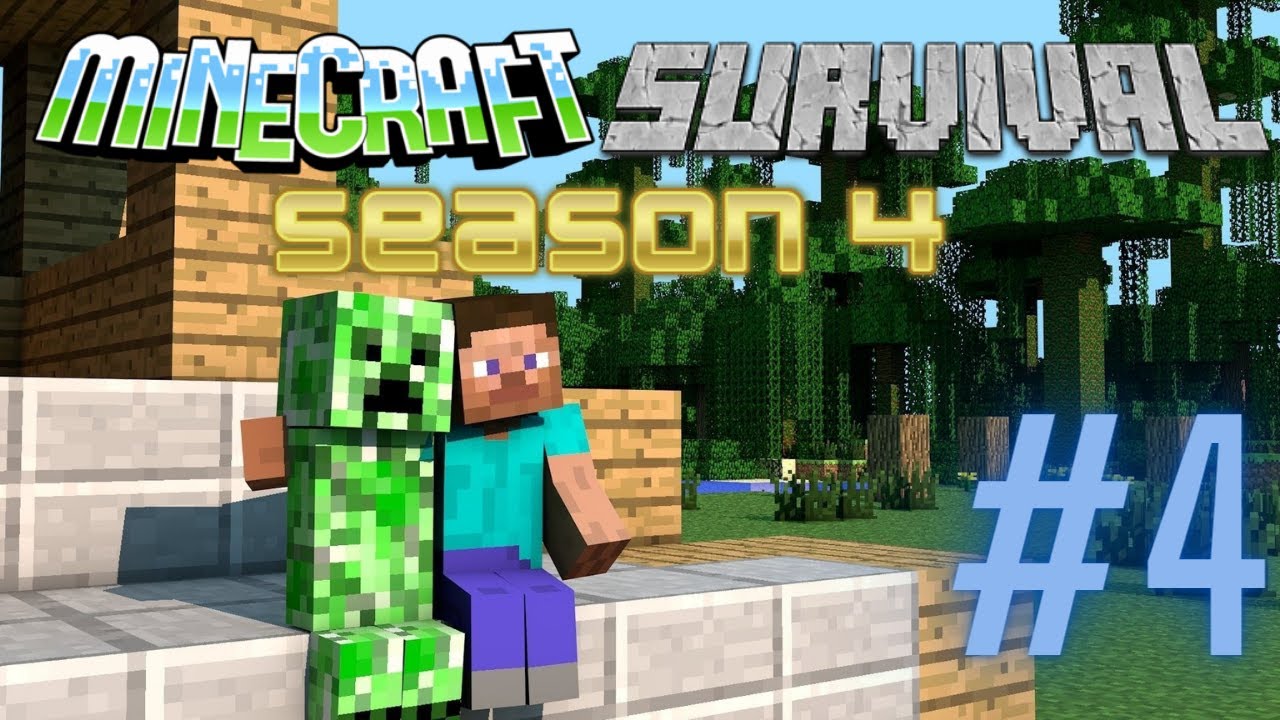 Minecraft Survival Season 4 Episode 4 - W/ Cold XL (Survival) THE ...