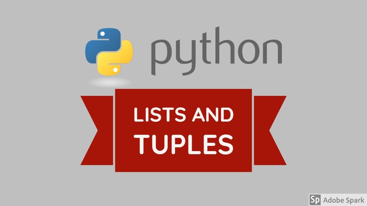 Lists and tuples - Python for beginners - YouTube
