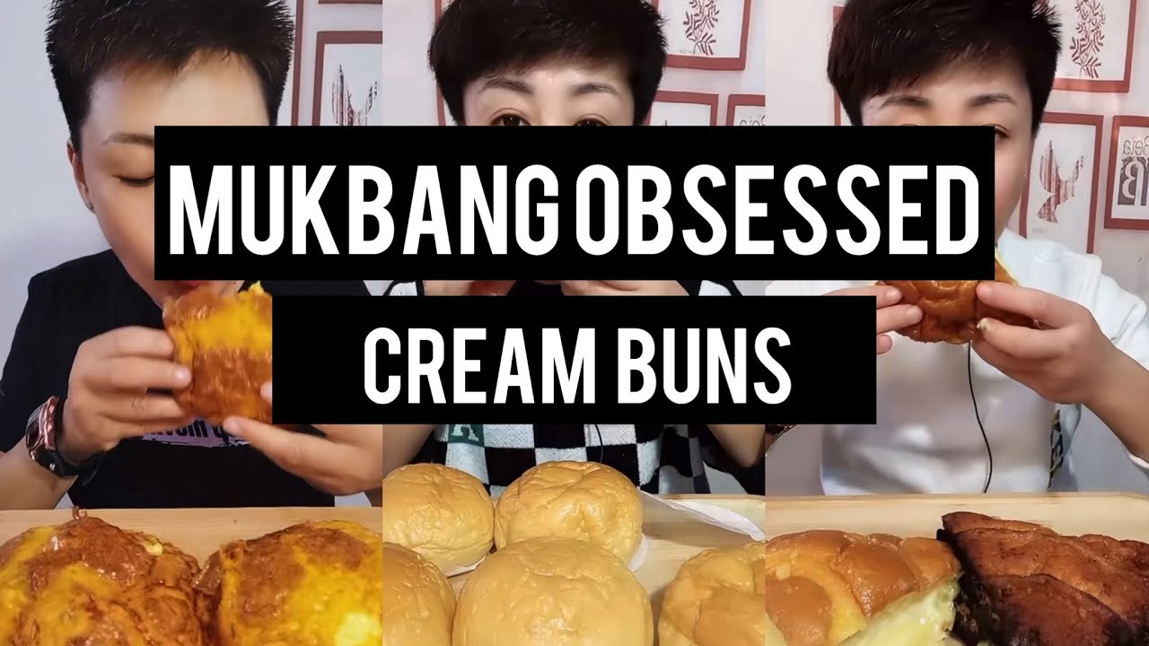 [Portrait] Mukbang ASMR | Soft buns Kwai Eating Kwai Mukbang - YouTube