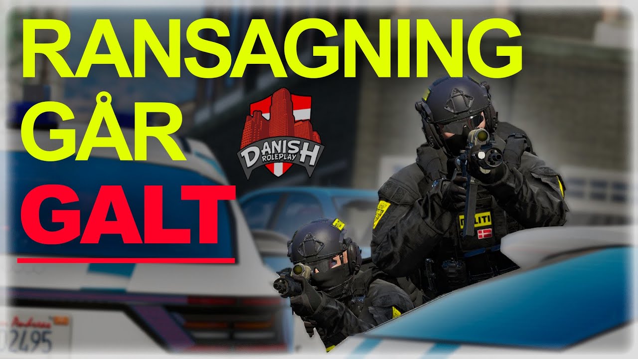 Bande SMADRE Ransagning! Dansk FiveM DanishRP - YouTube