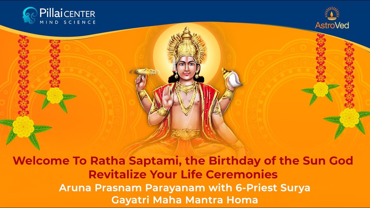 6 priest Aruna Prashna Parayanam Followed By Soorya Gayatri Maha Mantra ...