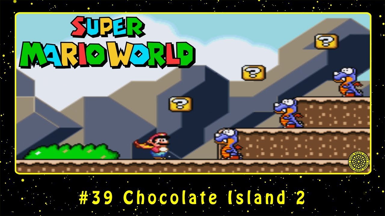 Super Mario World (SNES) #39 Chocolate Island 2 - YouTube
