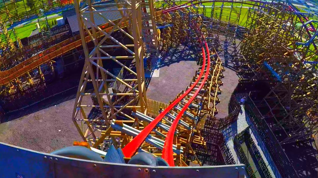 Zadra Front Row On Ride POV - Energylandia - YouTube