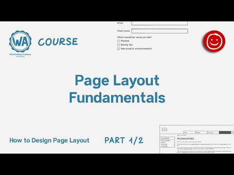 1. Page layout fundamentals: How to design page layout - YouTube