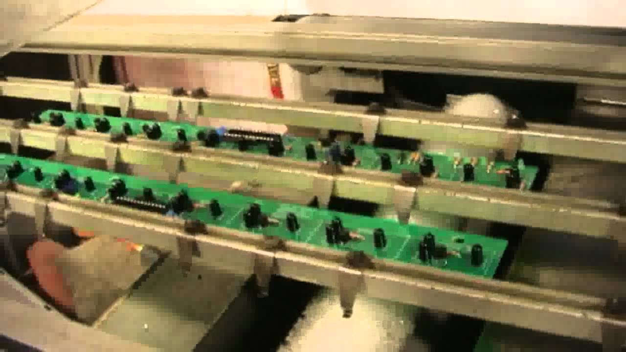 ATF 1125 Wave Soldering Machine - YouTube