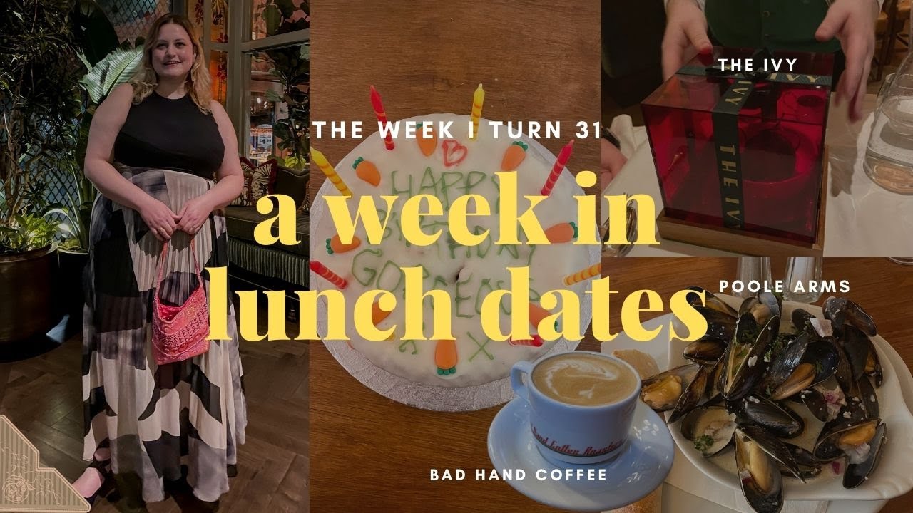 A week in Lunch dates/ I turn 31 #lunchdate #birthdaycelebration - YouTube