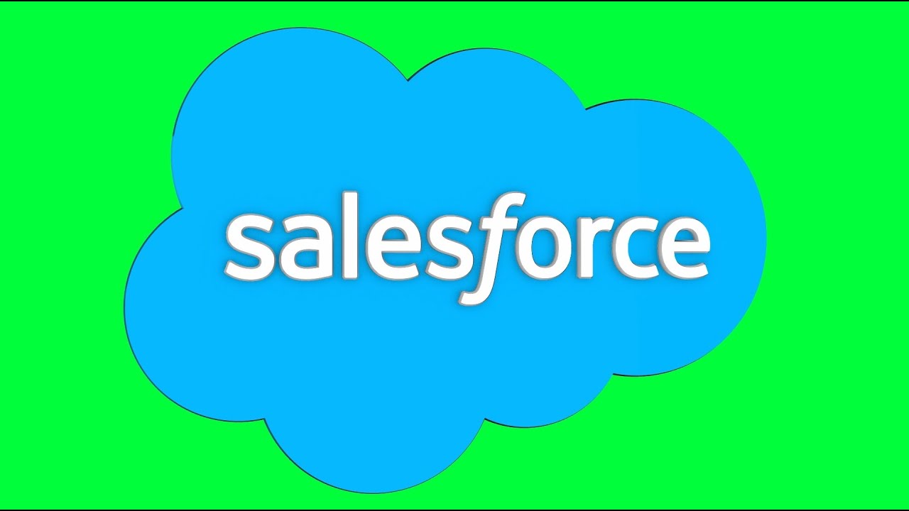 Salesforce Green Screen Logo Loop Chroma Animation - YouTube