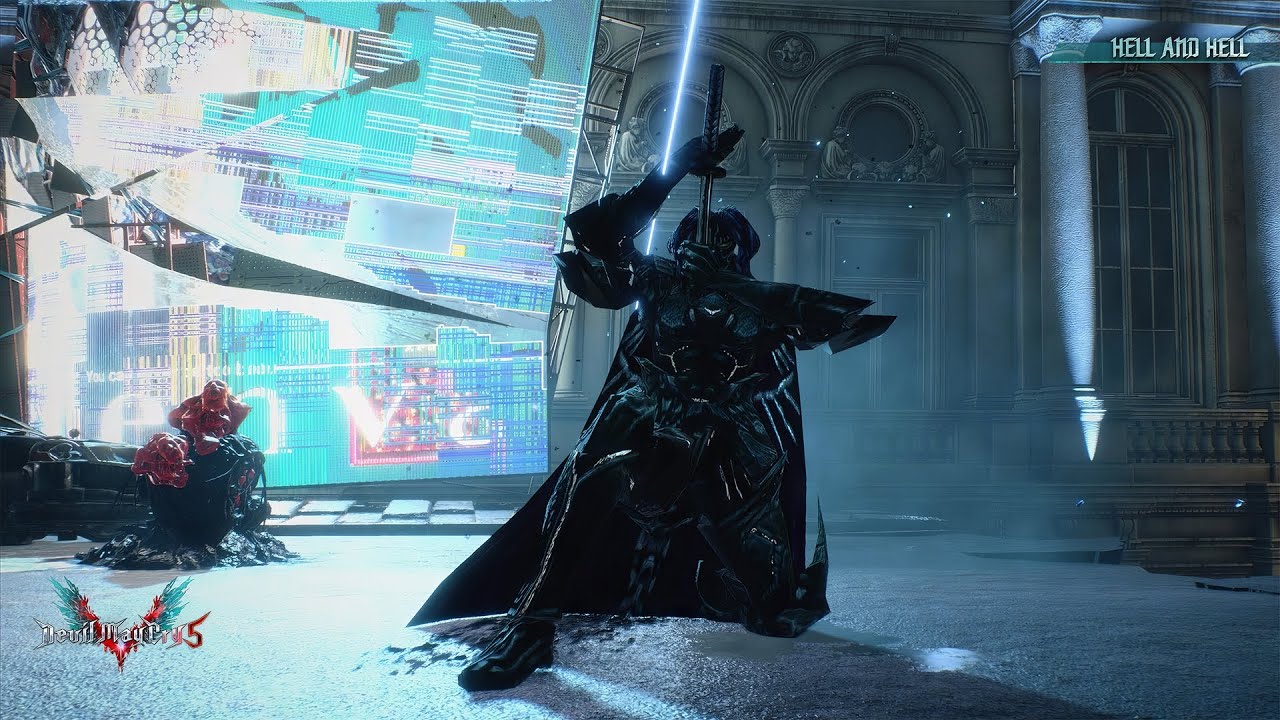DEVIL MAY CRY 5 - HELL AND HELL - VERGIL MISSION 3 (VERGIL DMC3) - YouTube