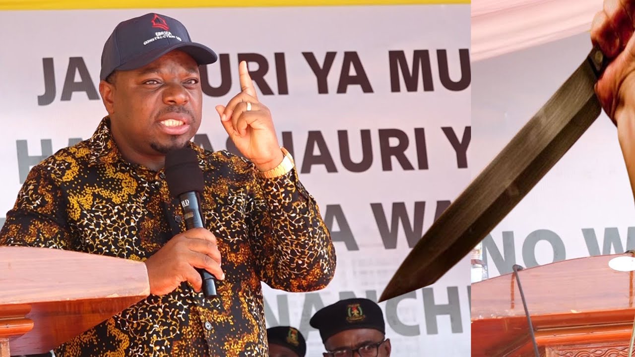 "UWE CCM JIAMINI KUHOJI BARABARA ZIPO WAPI MSIOGOPE KUFUKUZWA KAZI ...