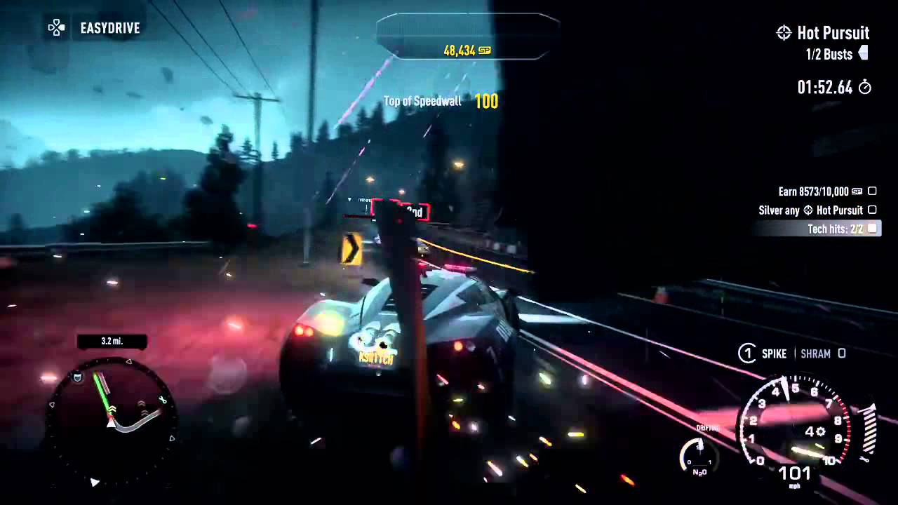 Need For Speed Rivals - Showing off the weather PS4 - YouTube
