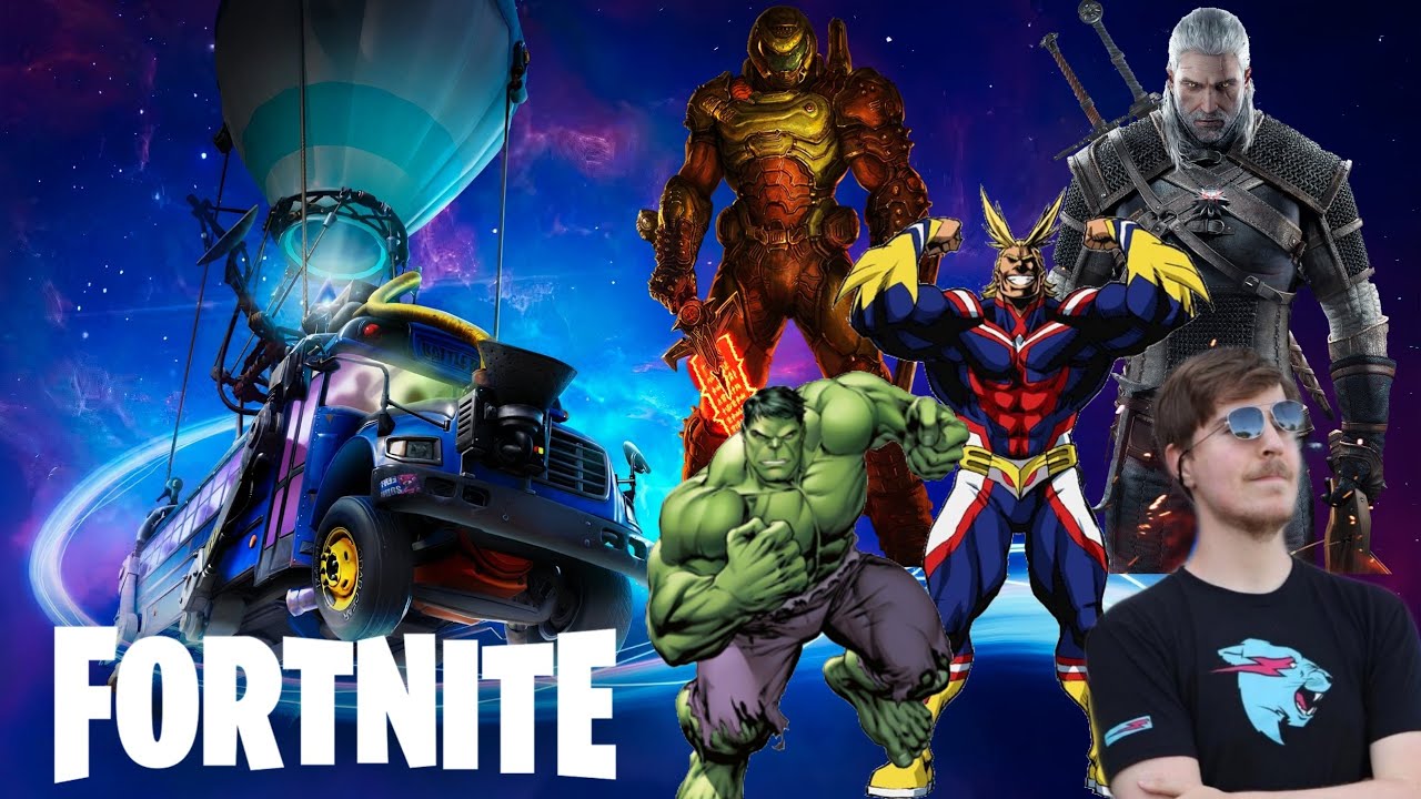 Collabs Confirmed For Fortnite Chapter 4..! (Doom, Witcher, Hulk, Mr ...