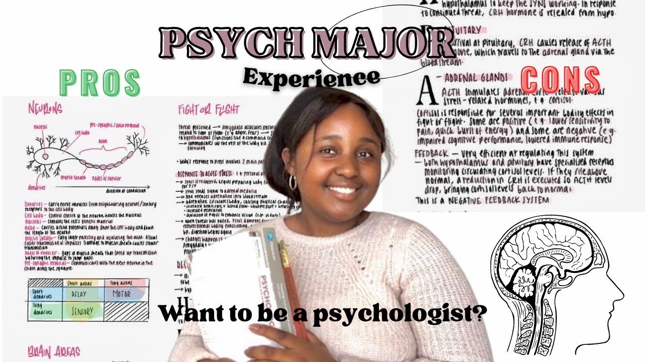 WHAT'S IT LIKE BEING A PSYCH MAJOR| pros & cons, my experience - YouTube