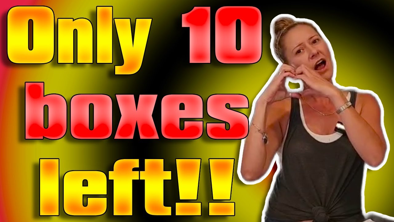 Only 10 boxes left!! - YouTube
