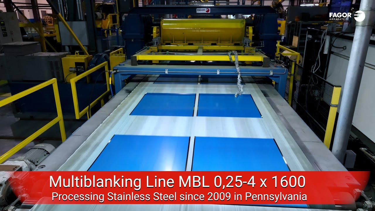 Multiblanking line at North American Stainless, in Wrightsville, PA ...