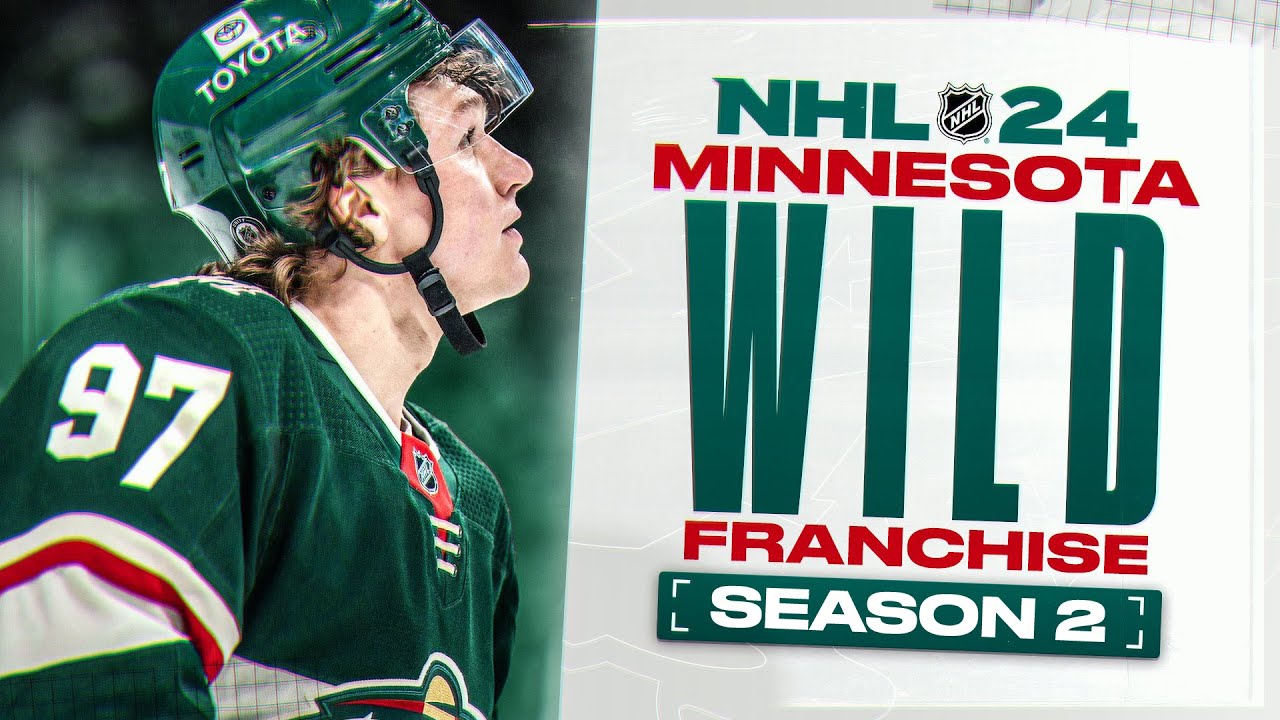 NHL 24: MINNESOTA WILD FRANCHISE MODE - SEASON 2 - YouTube