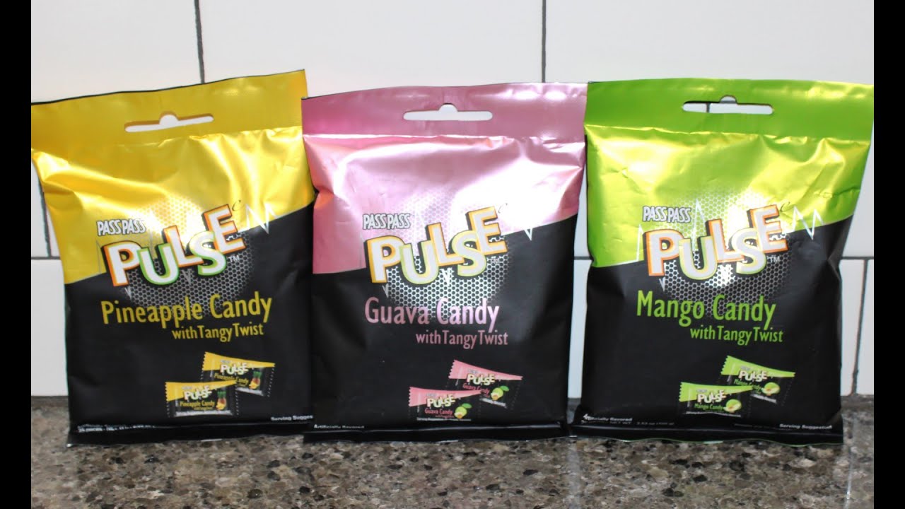 Pass Pass Pulse Candy with a Tangy Twist: Pineapple, Guava & Mango ...