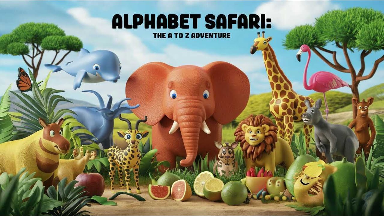 Alphabet Safari The A To Z Adventure |Kids Alphabet Safari The A To Z ...