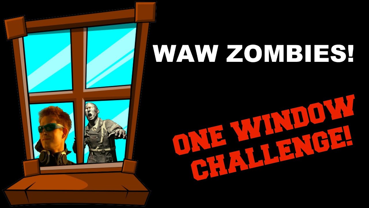 Call of Duty: World at War *Custom Zombies* ONE WINDOW CHALLENGE! - YouTube