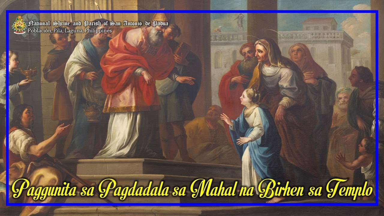 21-11-2023 | Paggunita sa Pagdadala sa Mahal na Birhen sa Templo - YouTube