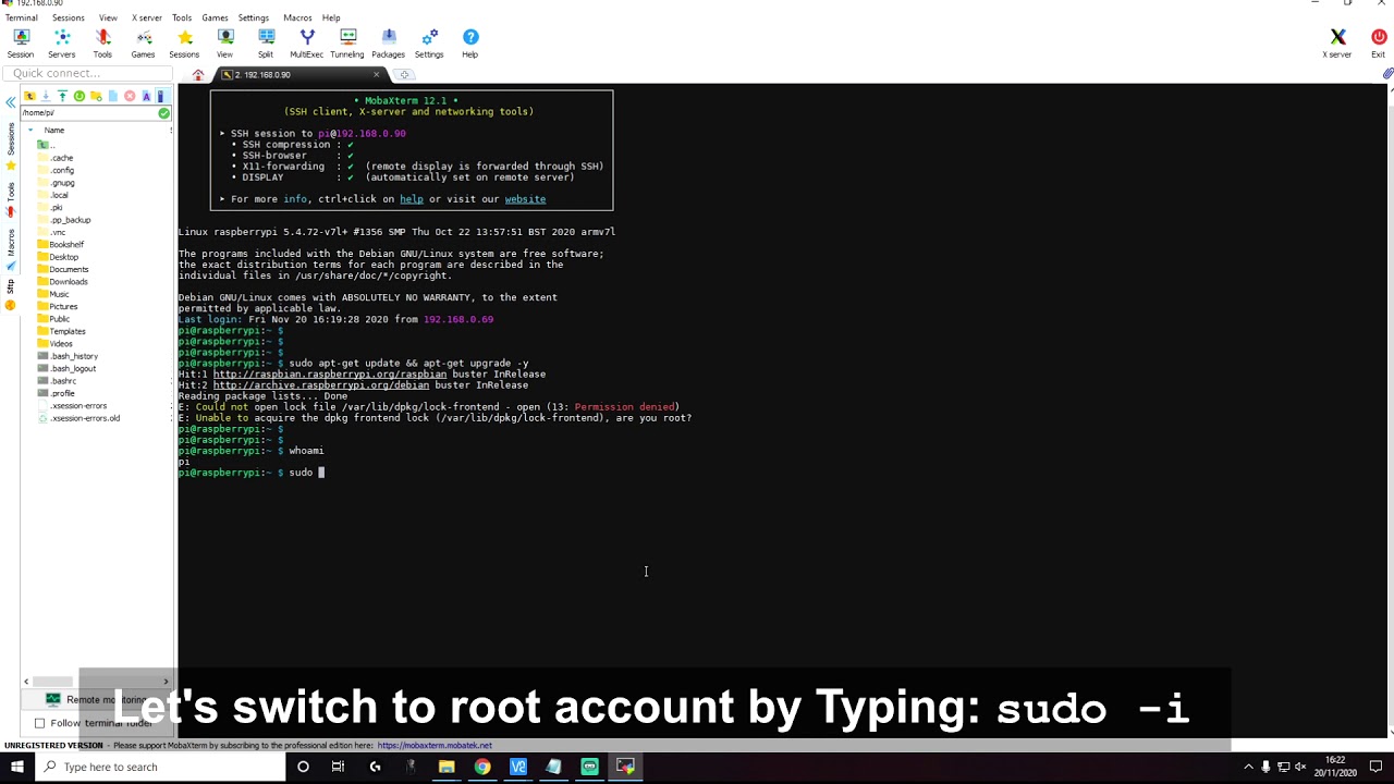 Fixed | Could not open lock file | Unable to update upgrade Raspbian ...