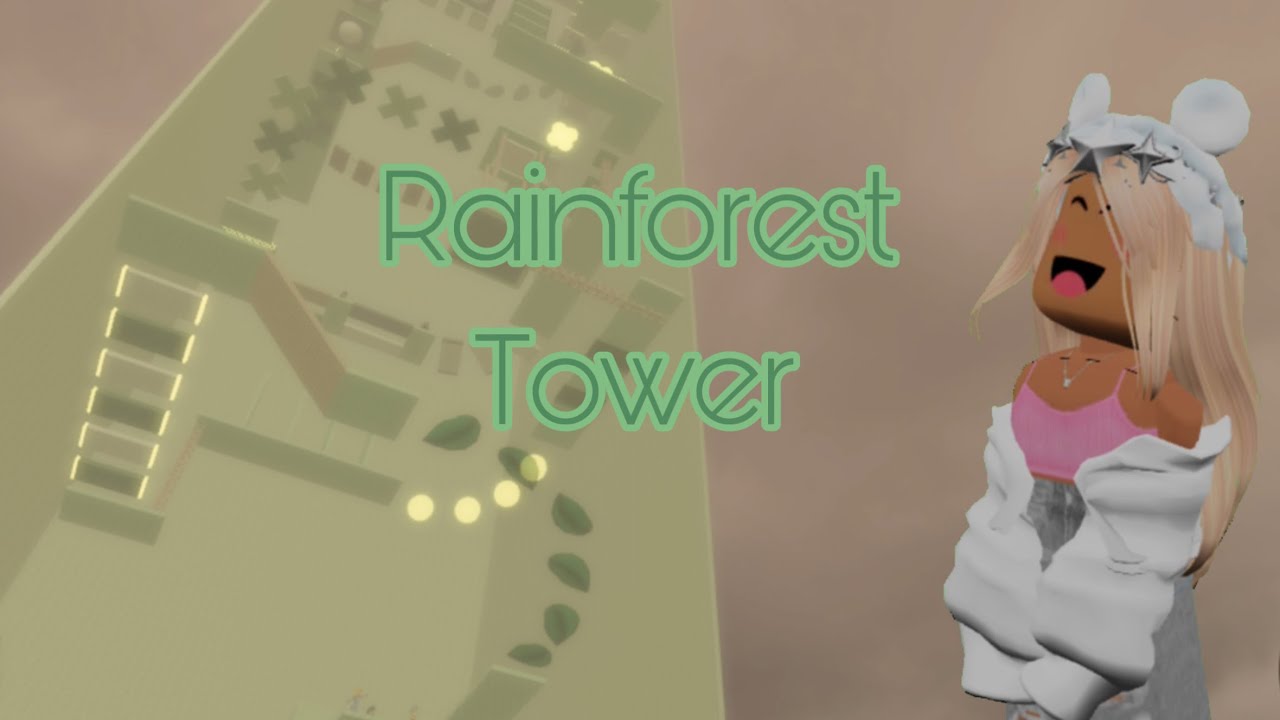 Roblox rainforest tower obby gameplay - YouTube