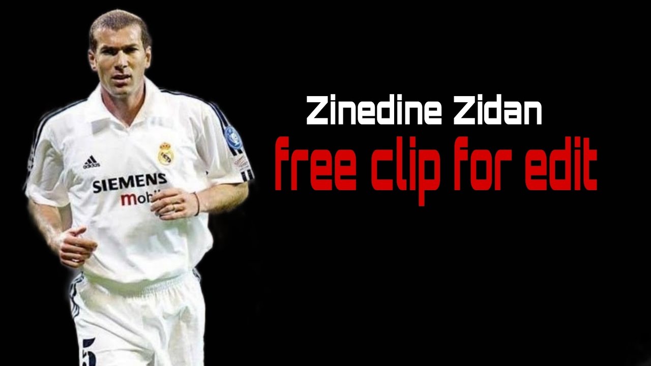 Zidane | Free clip for edit | 4k - YouTube