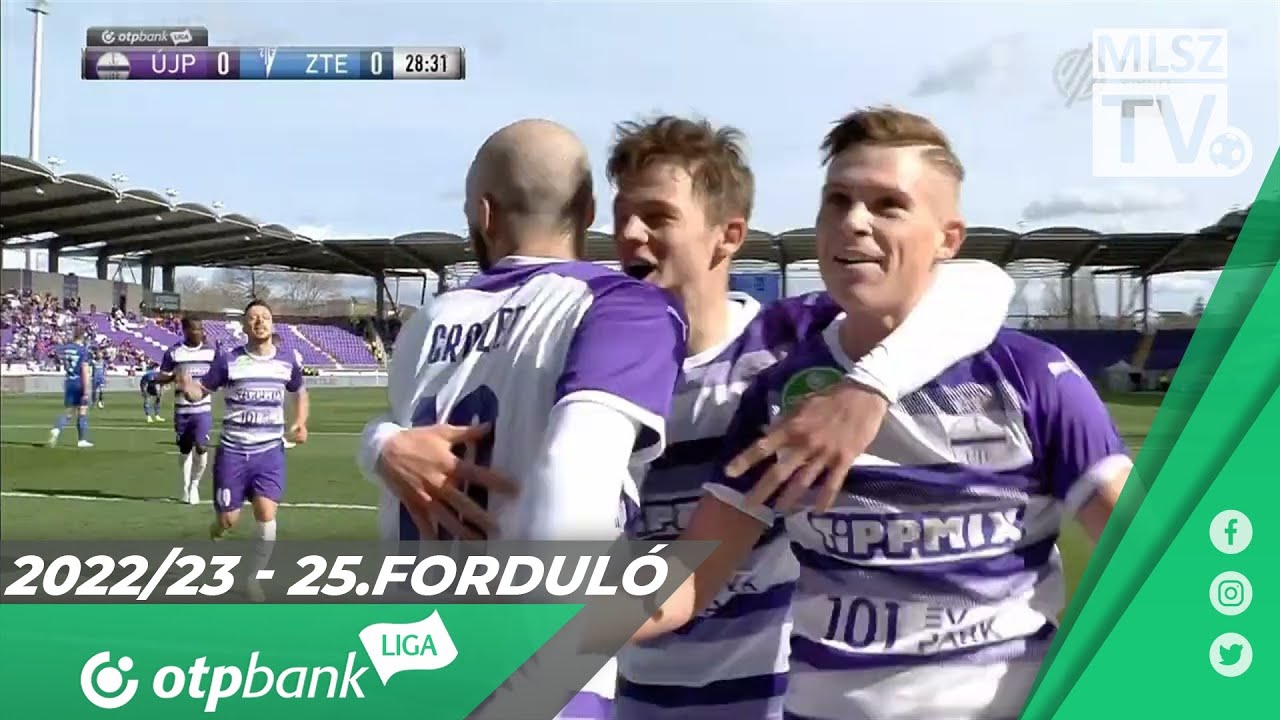 Csoboth Kevin első gólja az Újpest FC – ZTE FC mérkőzésen - YouTube