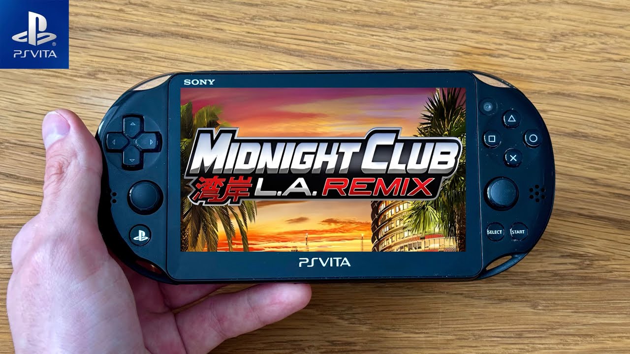 Midnight Club LA Remix | PlayStation (PS) Vita Slim Gameplay - YouTube