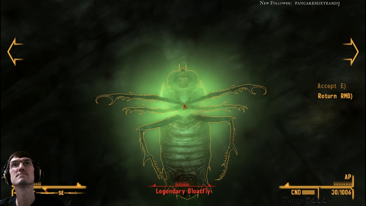 Fallout: New Vegas | Legendary Bloatfly Challenge - YouTube