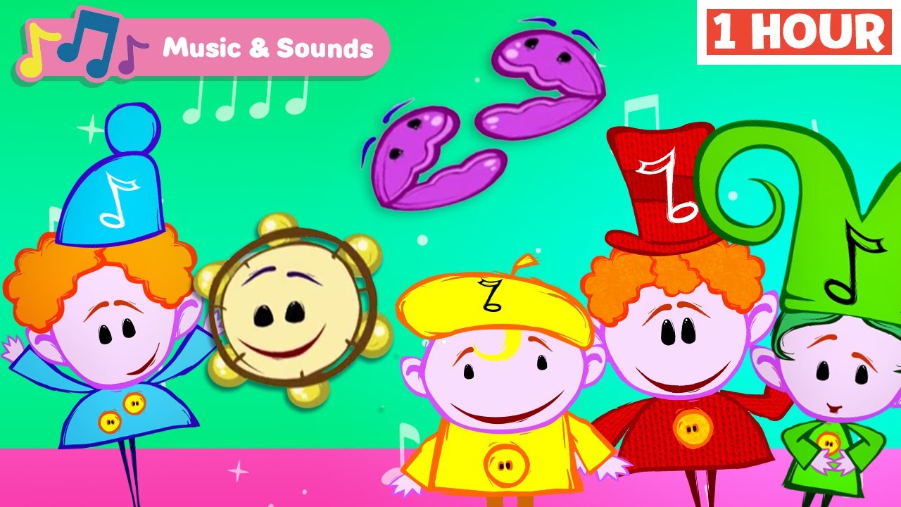 Learning Music & Musical Instrument for kids | The Notekins | Learning ...