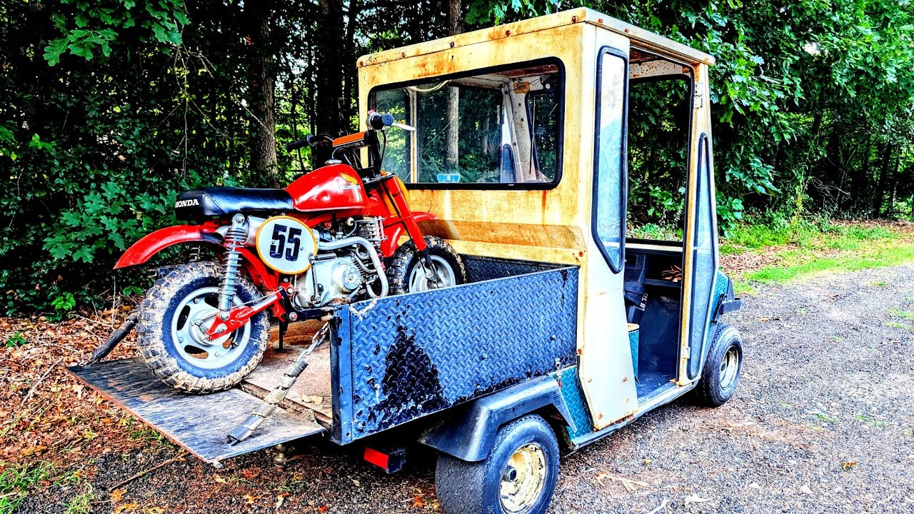 Enclosed Cab Golf Cart Truck P3/3 - YouTube