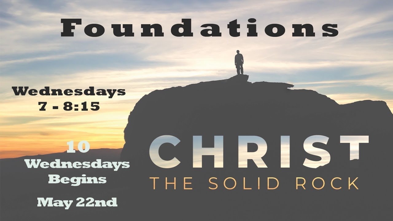 Foundations Class #1 - Building on the right Foundation - YouTube