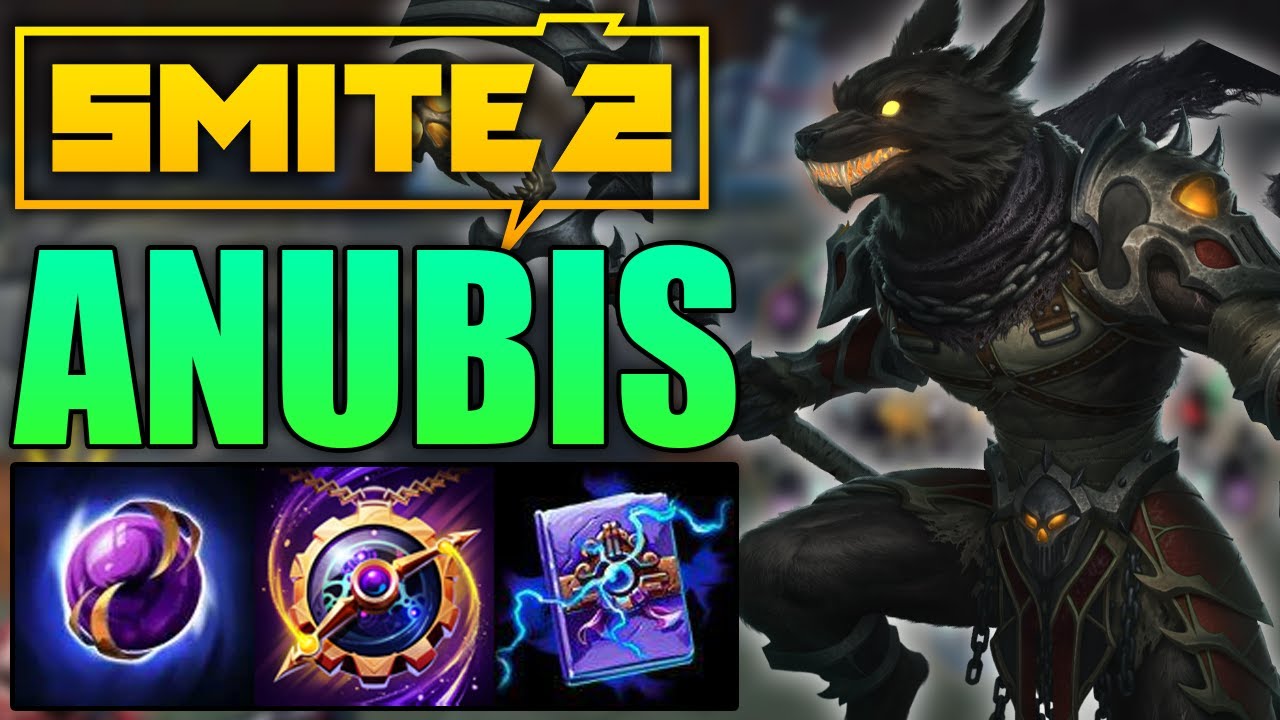 LASER BEAMS From MID LANE | SMITE 2 Anubis Gameplay - YouTube