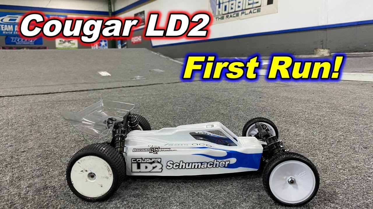 Schumacher Cougar LD2 First Run! - YouTube