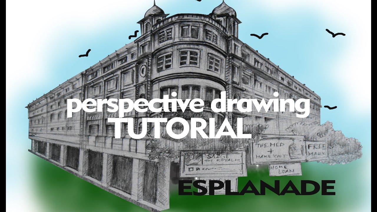 Kolkata City Drawing splanade kolkata | sketching famous buildings of ...