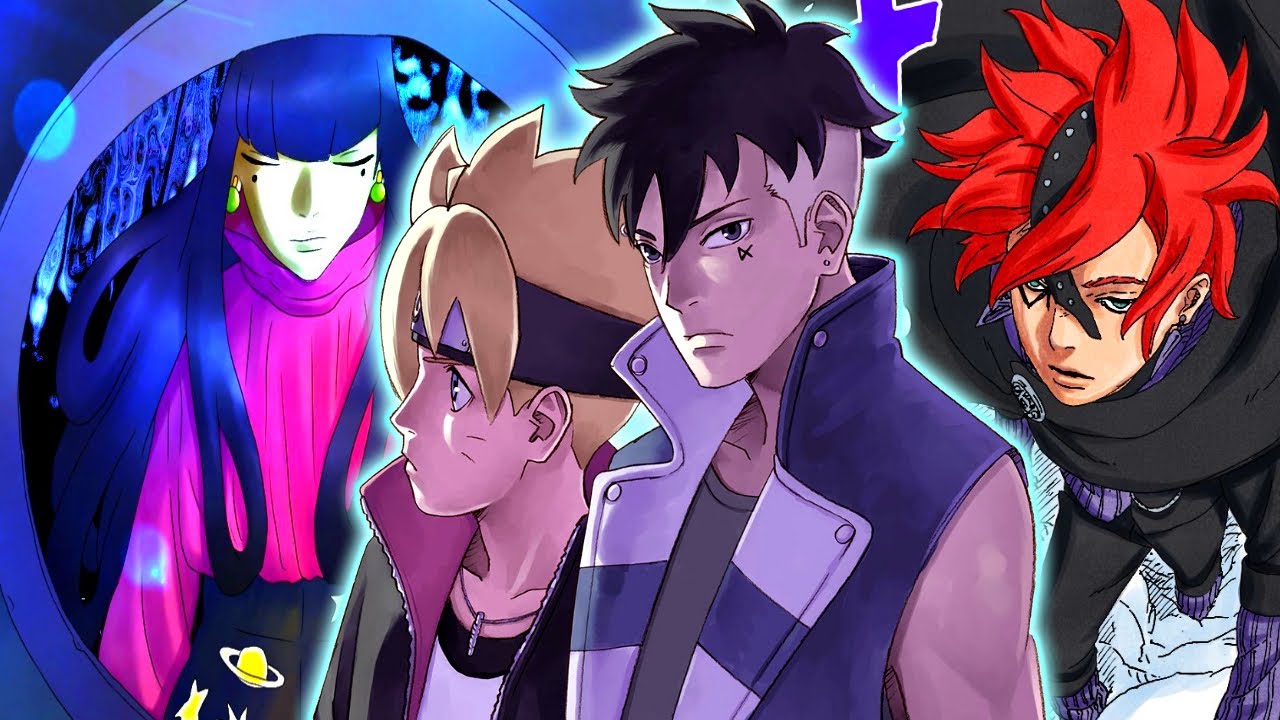CODE UNLEASHES THE ALL KNOWING & Boruto's New Resolve - Boruto Chapter ...