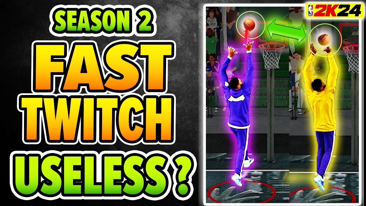 BIG FACTS about FAST TWITCH badge on NBA 2K24 - YouTube