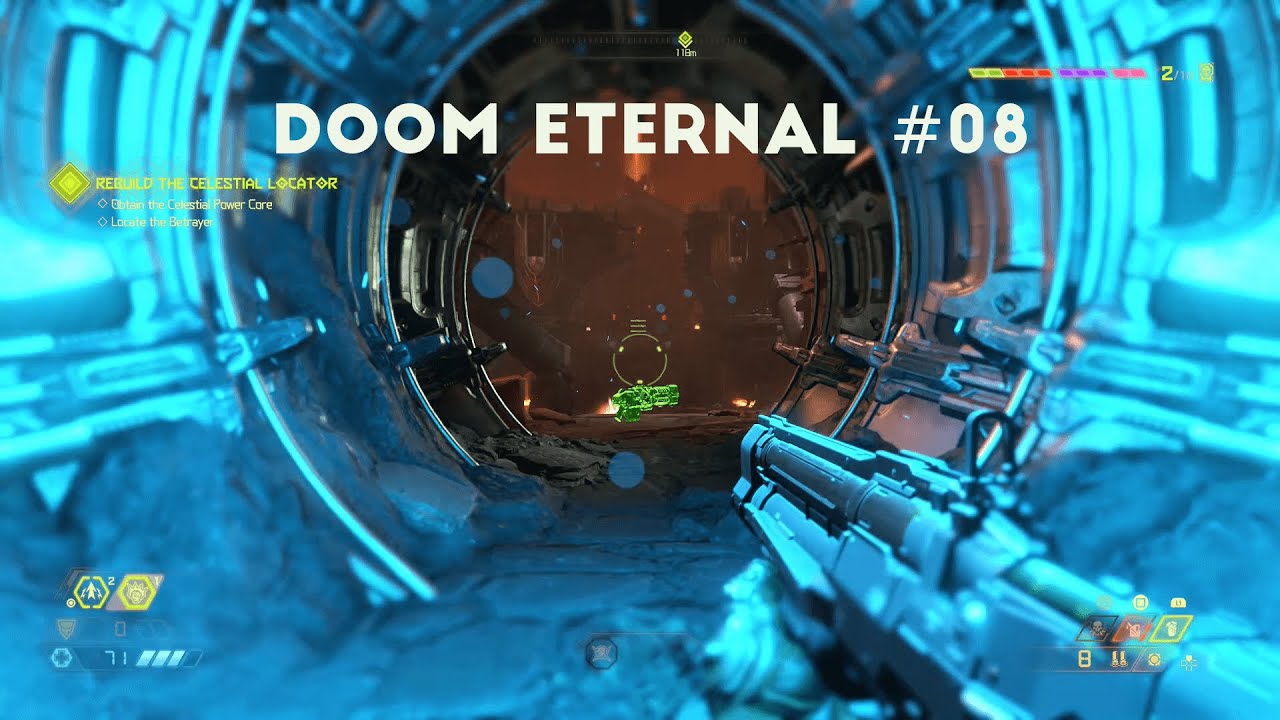 Obtain The Celestial Power Core | Let's Play DOOM Eternal #08 - YouTube